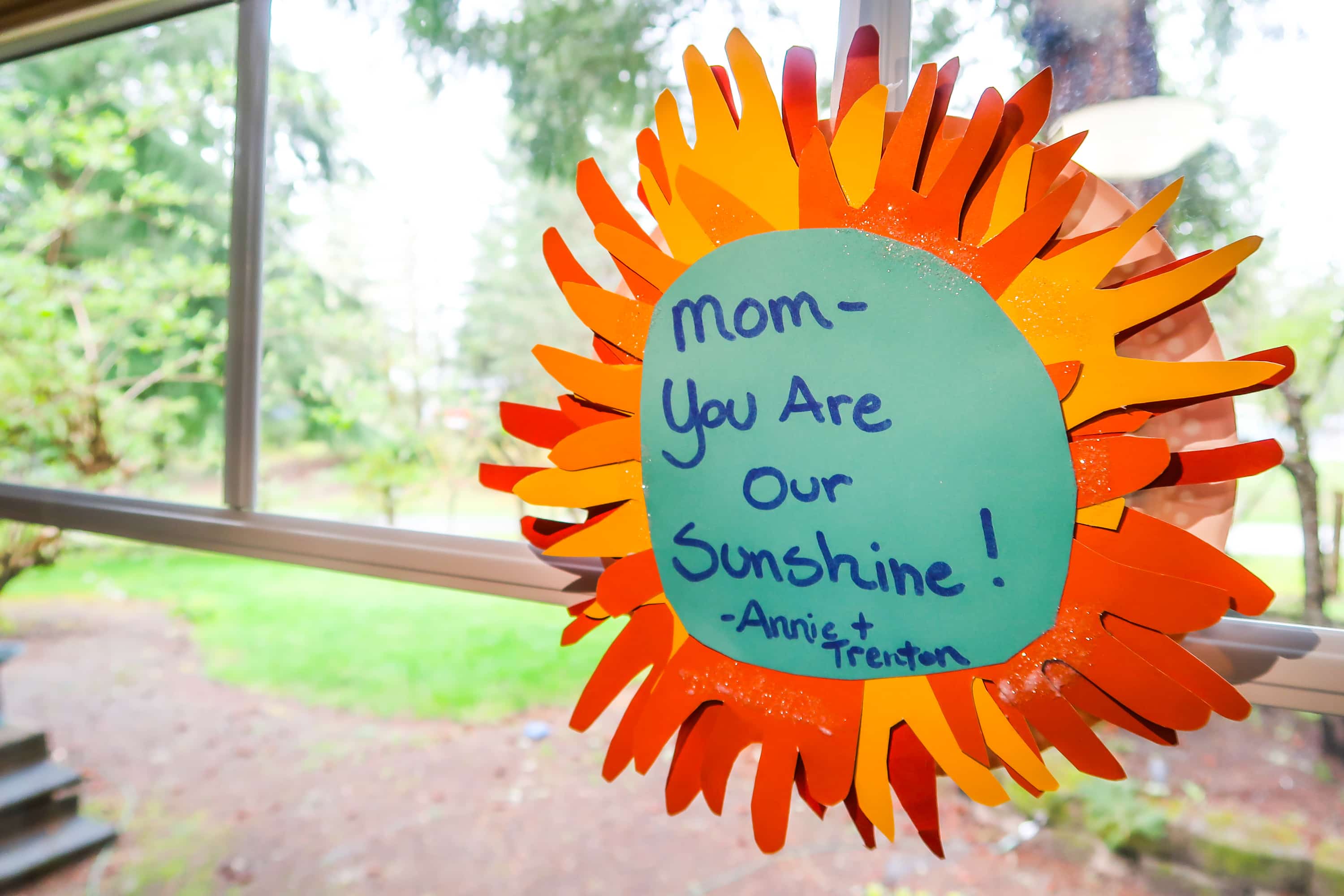 Mother s Day Handprint Craft Brought To You By Mom Mother s Day Handprint Craft Brought To You By Mom
